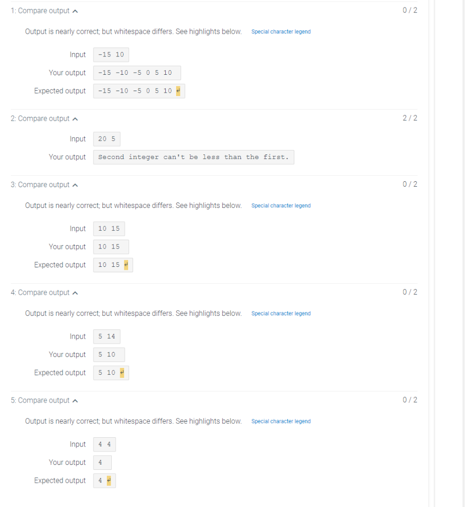 Solved Write a program whose input is two integers, and | Chegg.com