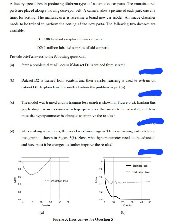 Solved parts are placed along a moving conveyor belt. A | Chegg.com