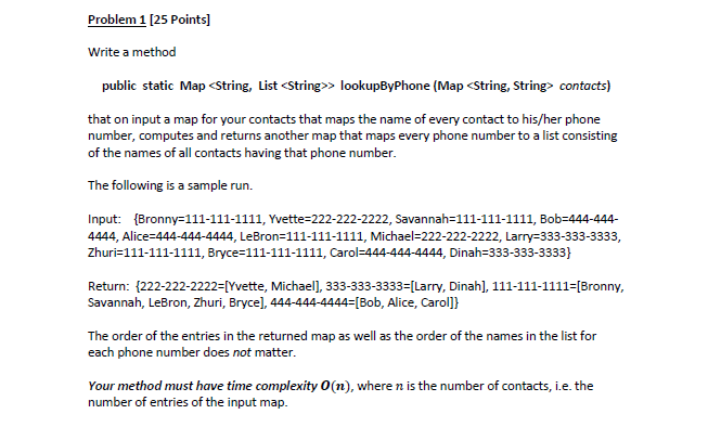 Solved import java.util.*; public class HW5 { // | Chegg.com