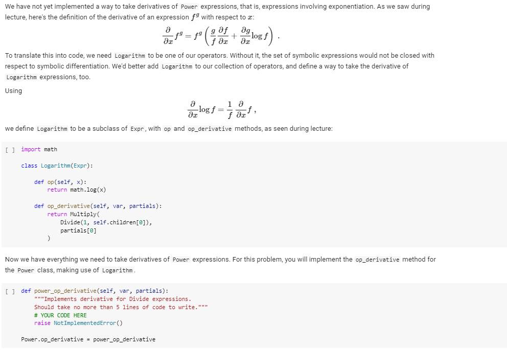 Python Problem Starting Code: class Expr: | Chegg.com