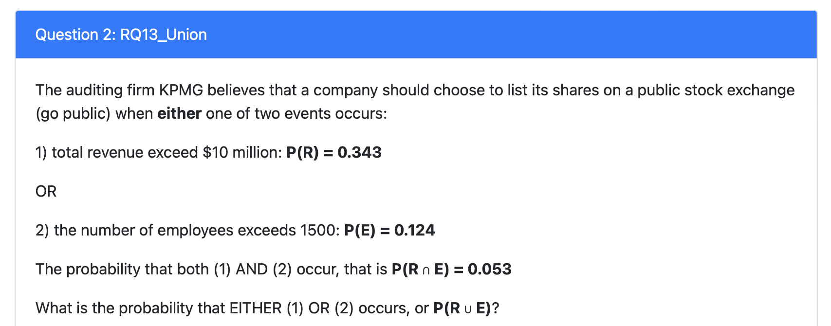 Solved The auditing firm KPMG believes that a company should | Chegg.com