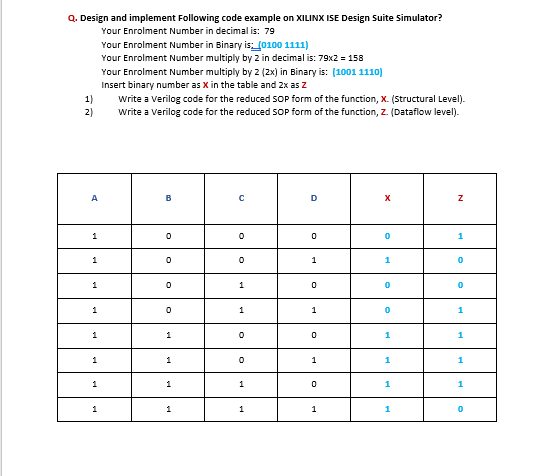 Solved Q. Design and implement Following code example on | Chegg.com