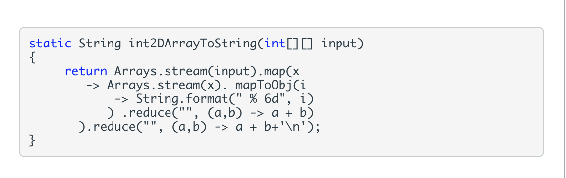 Solved Rewrite the following Java methods in three | Chegg.com