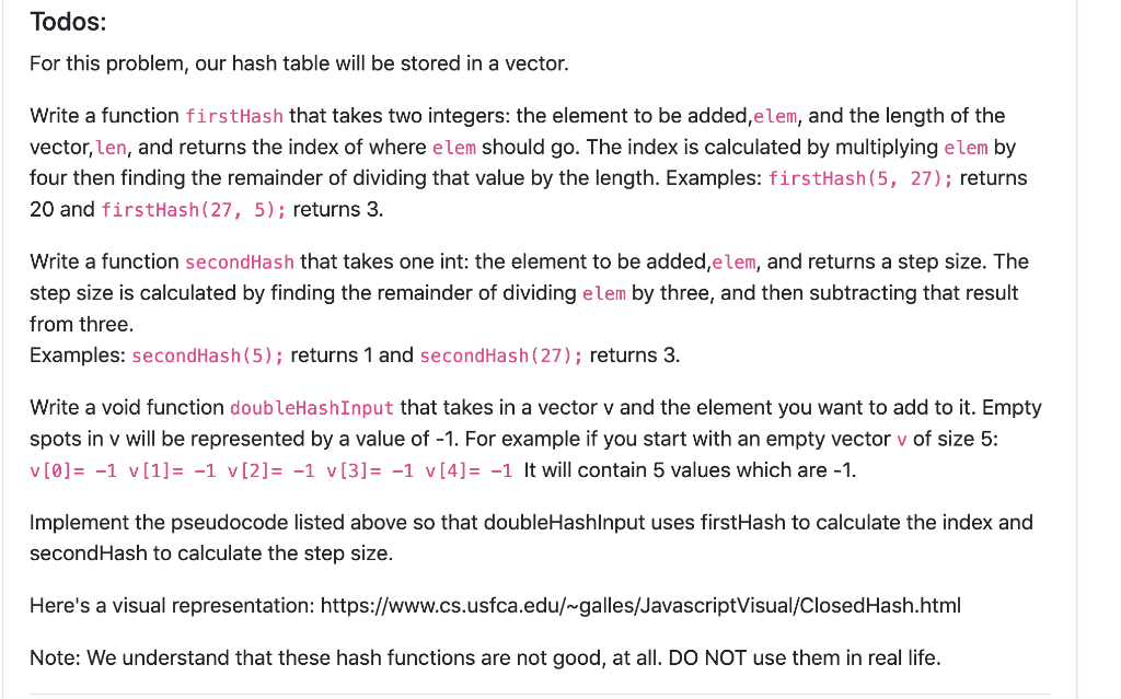 Solved #ifndef _HASH_H #define _HASH_H #include | Chegg.com
