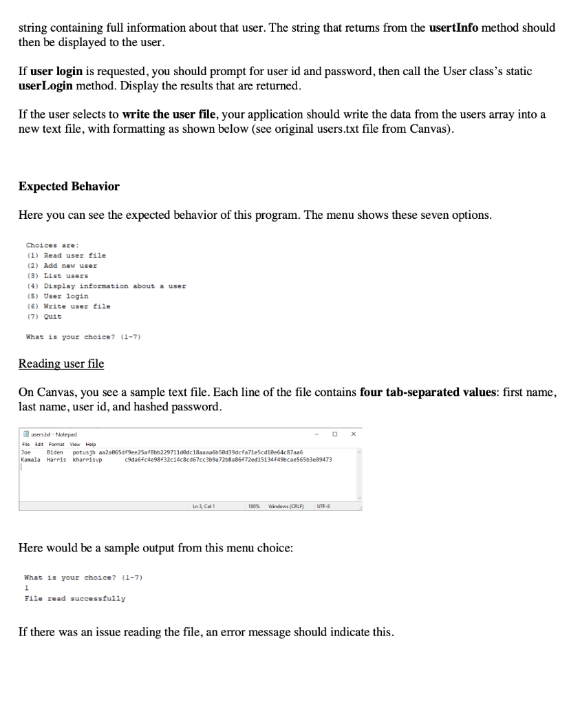 Solved In this assignment, you will add static (class-wide) | Chegg.com