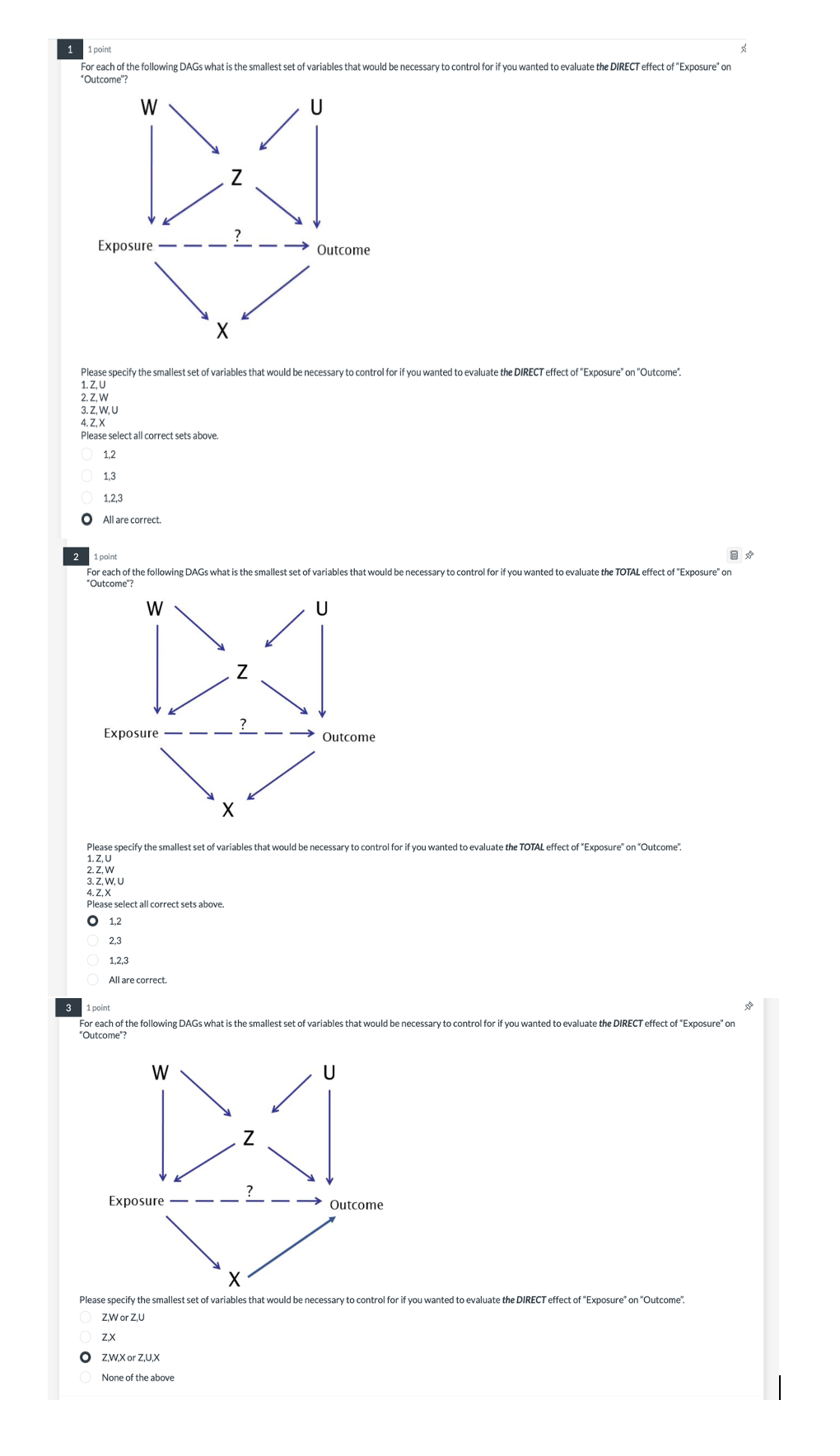 For each of the following DAGs what is the smallest | Chegg.com