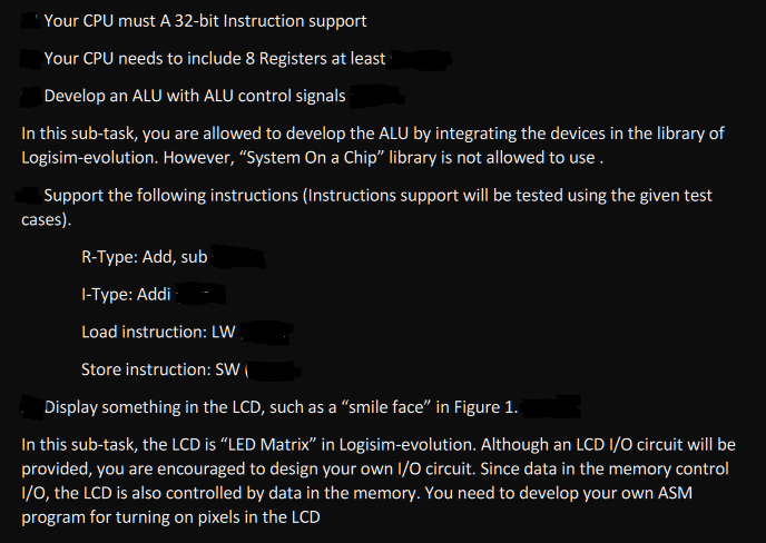 Solved Your CPU must A 32-bit Instruction support Your CPU | Chegg.com