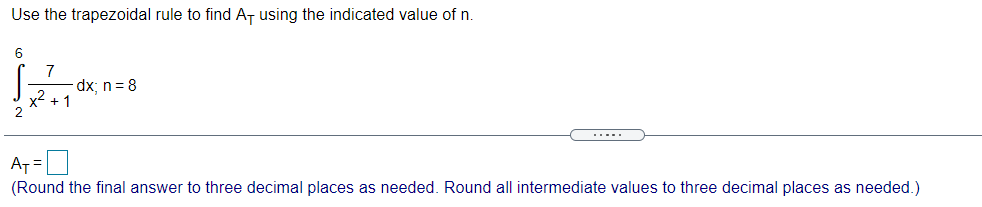 Solved Use the trapezoidal rule to find At using the | Chegg.com