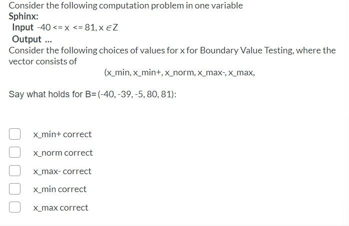 Solved Consider the following computation problem in one | Chegg.com