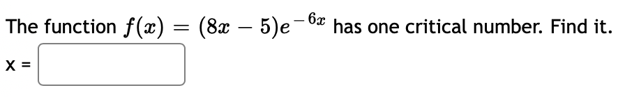 Solved Consider the function f() = x4 – 72x2 +8, – 5