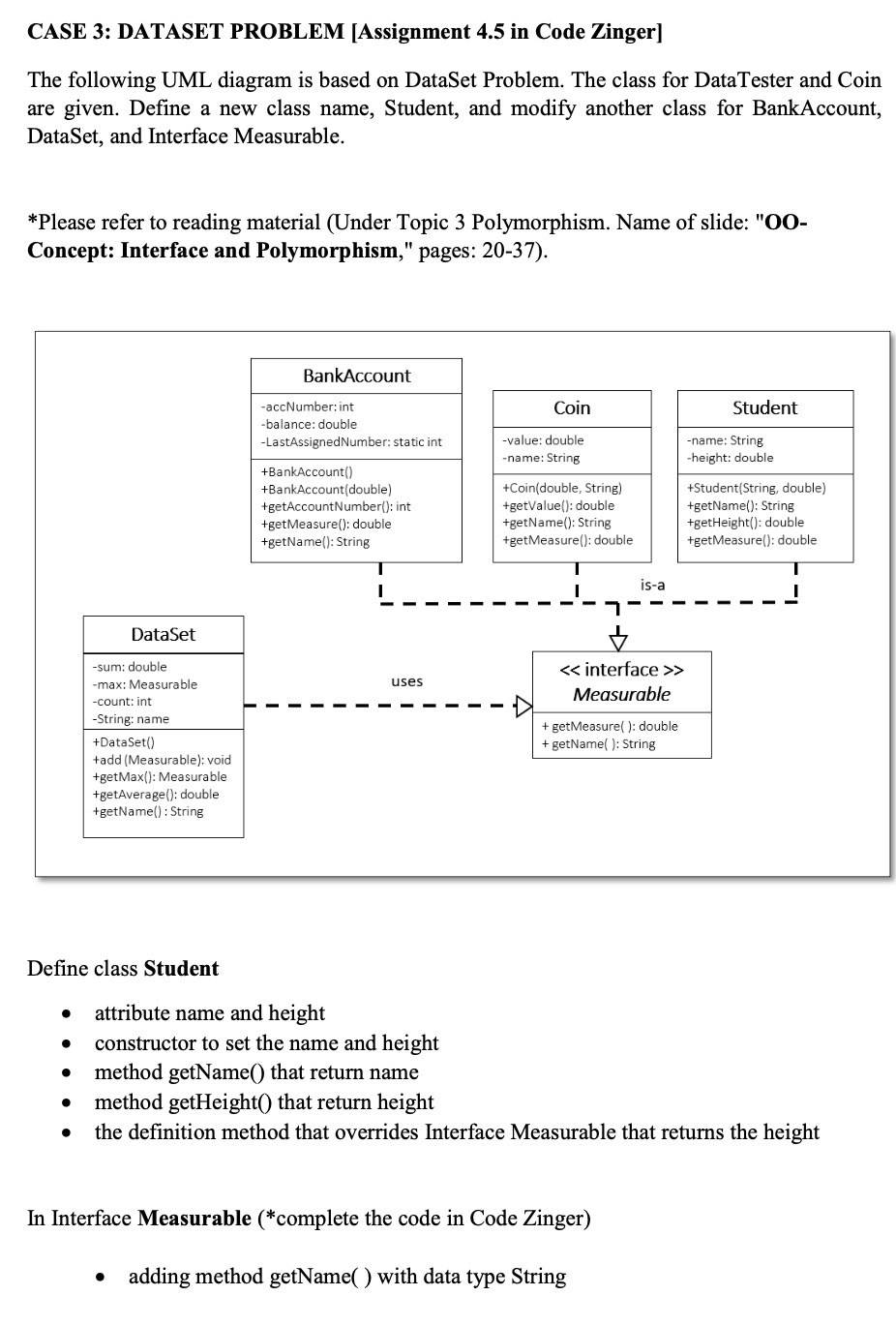 Solved Can you help me with this question? Java programming | Chegg.com