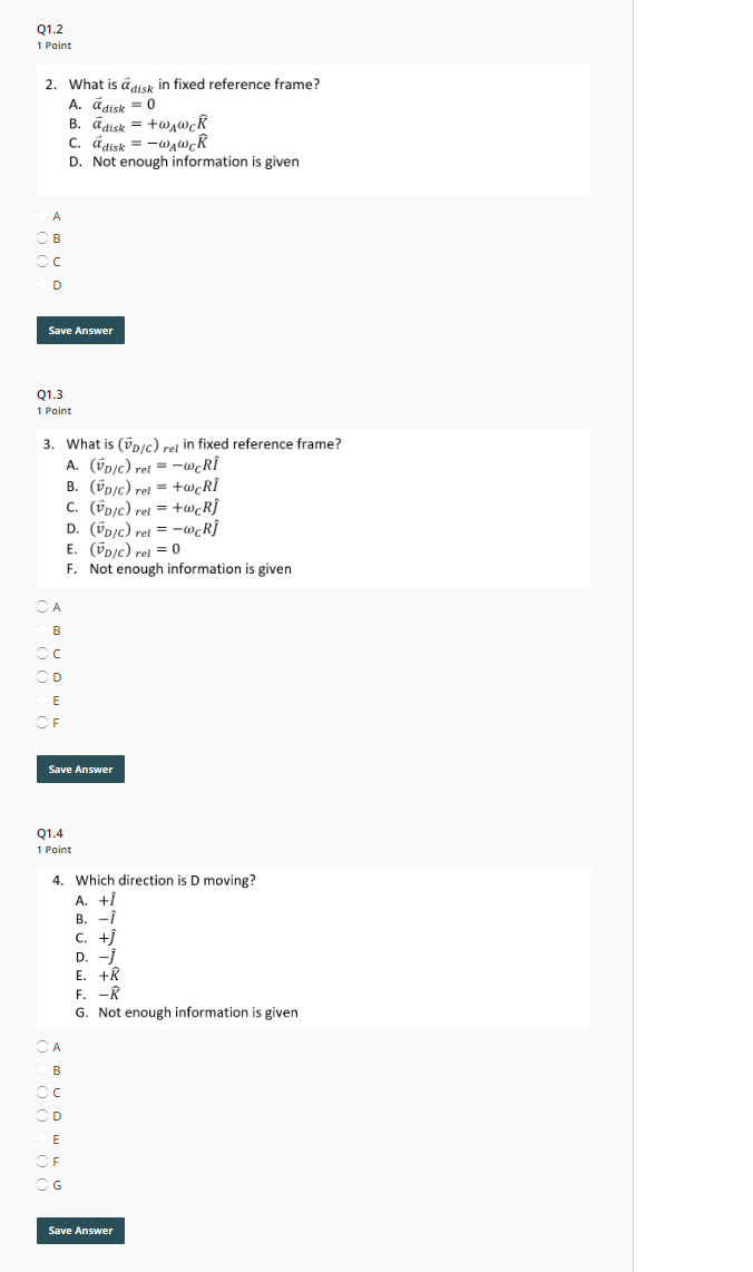 Solved Using the system shown below with the given fixed and | Chegg.com