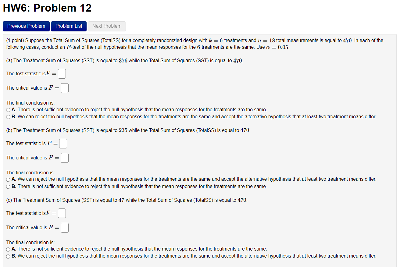 Solved HW6: Problem 12 Previous Problem Problem List Next | Chegg.com