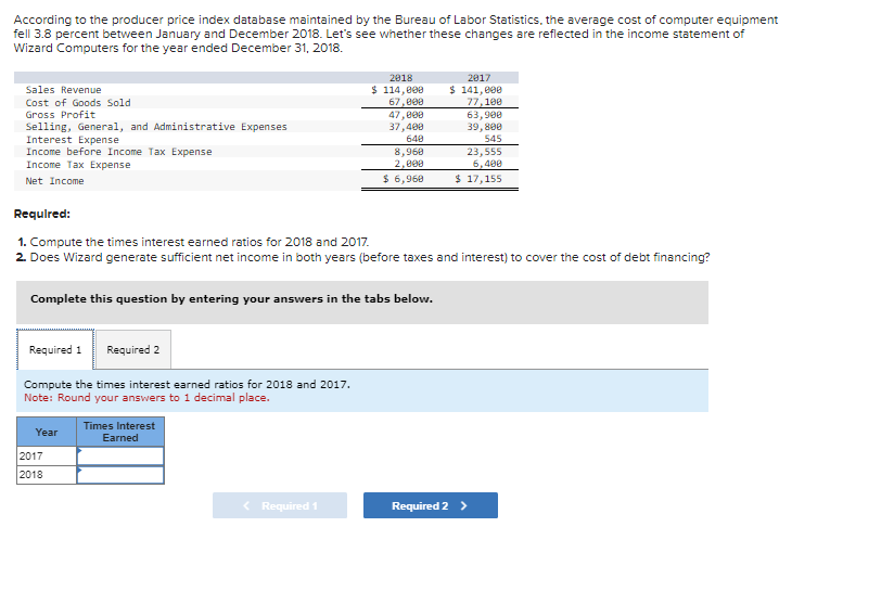 According to the producer price index database | Chegg.com