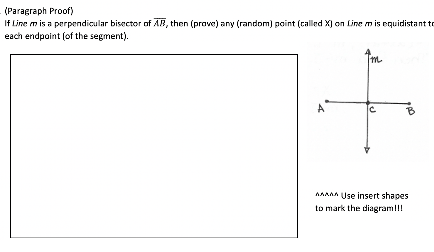 Solved (Paragraph Proof) If Line m is a perpendicular | Chegg.com
