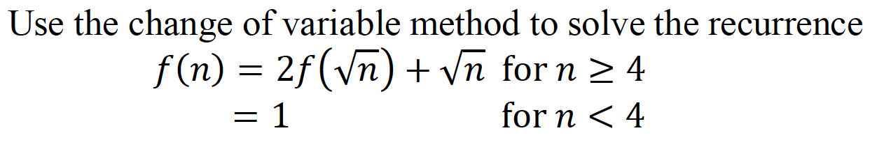 Solved Algorithm Design And Analysis Show All 