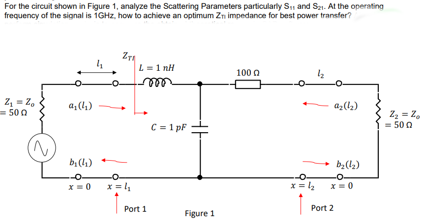 For the circuit shown in Figure 1, analyze the | Chegg.com