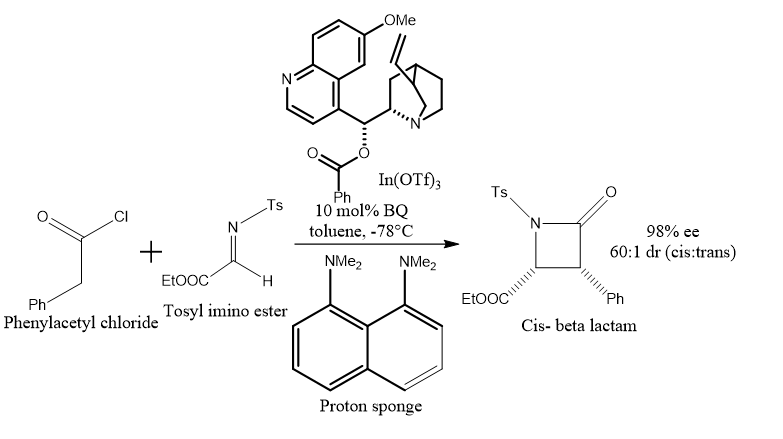 In this reaction, the proton sponge can interfere | Chegg.com