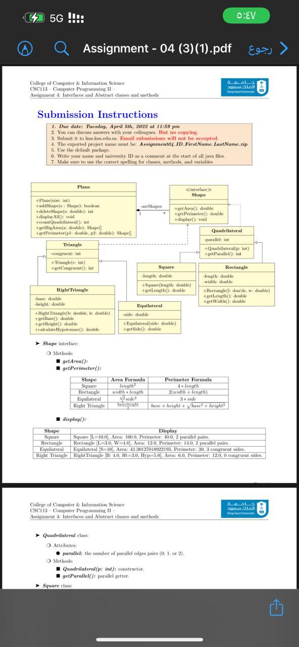 Solved G2 5G !!!: O:EV Assignment - 04 (3)(1).pdf ( رجوع | Chegg.com
