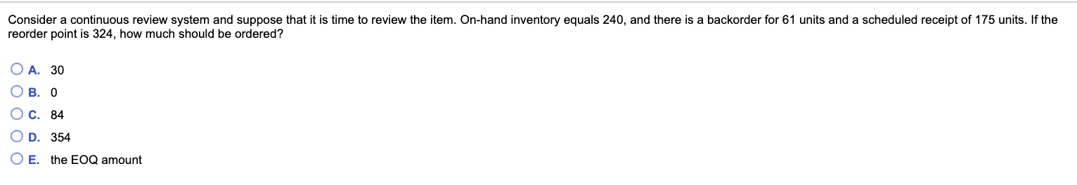 Solved Consider a continuous review system and suppose that | Chegg.com