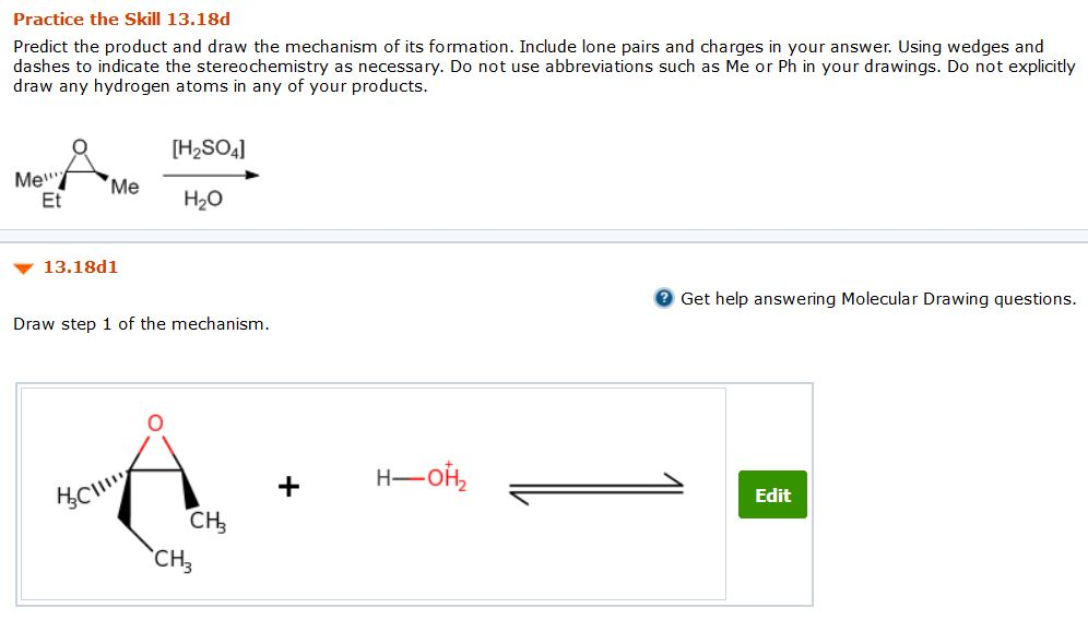 Solved Practice the Skill 13.18d Predict the product and | Chegg.com