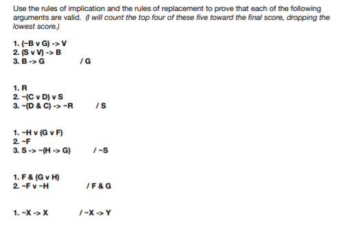 Use the rules of implication and the rules of | Chegg.com