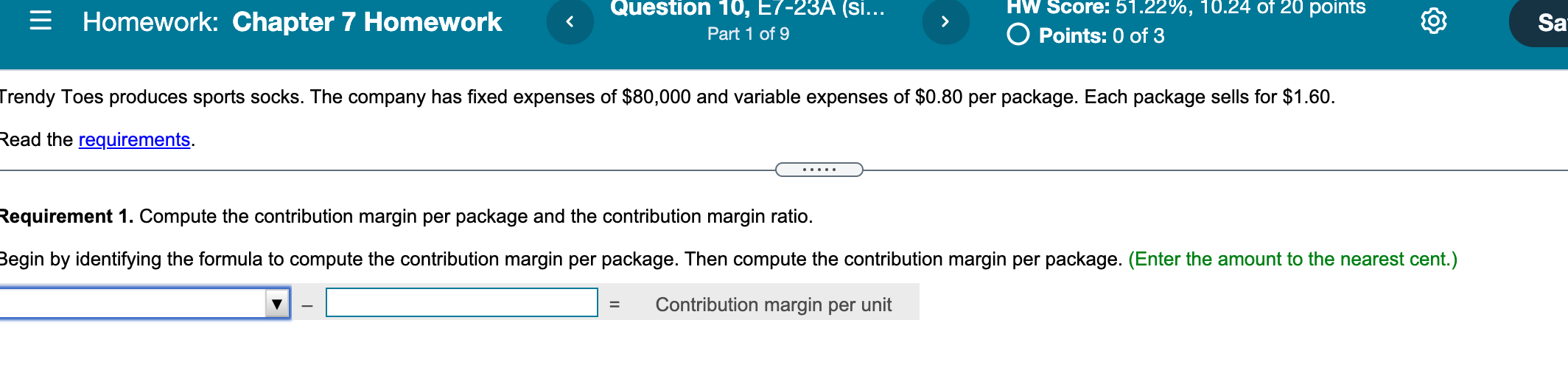 Solved Homework Chapter 7 Homework