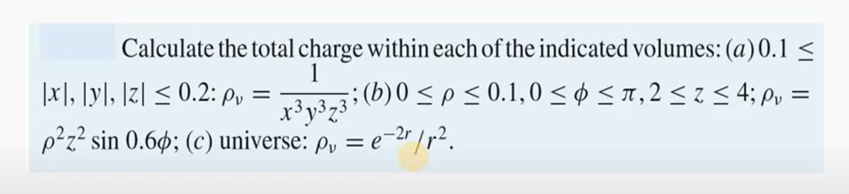 Solved Calculate the total charge within each of the | Chegg.com