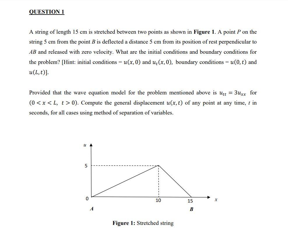 Solved Each mathematical step of your solution has to | Chegg.com