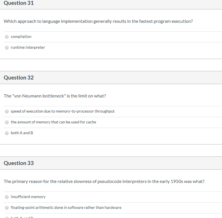 Solved Question 25 Which criterion for a good programming | Chegg.com