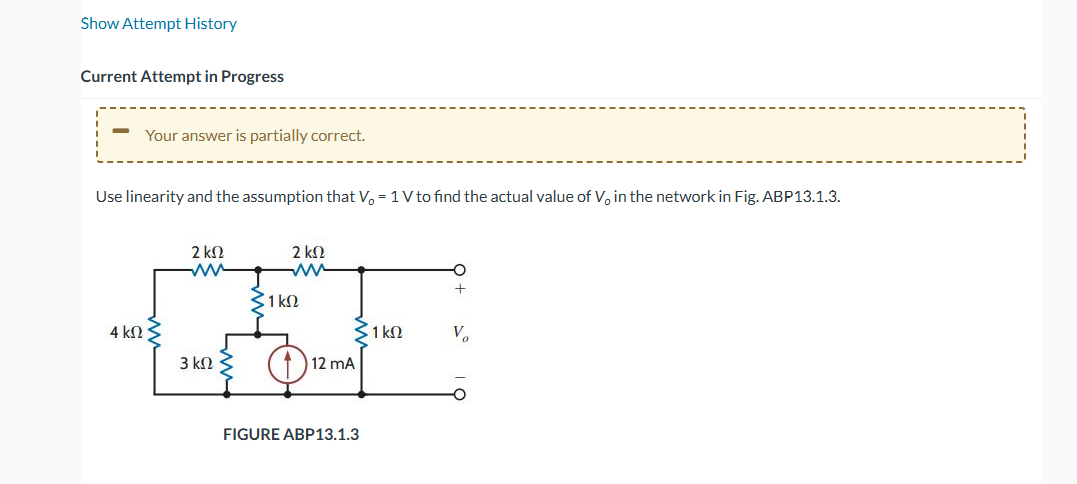 Solved Show Attempt History Current Attempt in Progress Your | Chegg.com