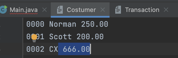 Solved Fix my code base on the question, I think the output | Chegg.com
