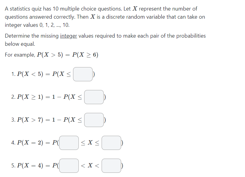 Solved A statistics quiz has 10 multiple choice questions. | Chegg.com