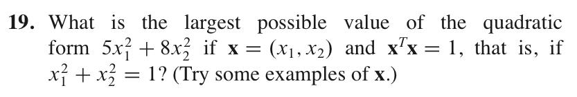 Solved 19. What is the largest possible value of the | Chegg.com