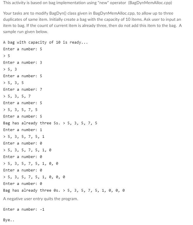 Solved #include #include #include | Chegg.com