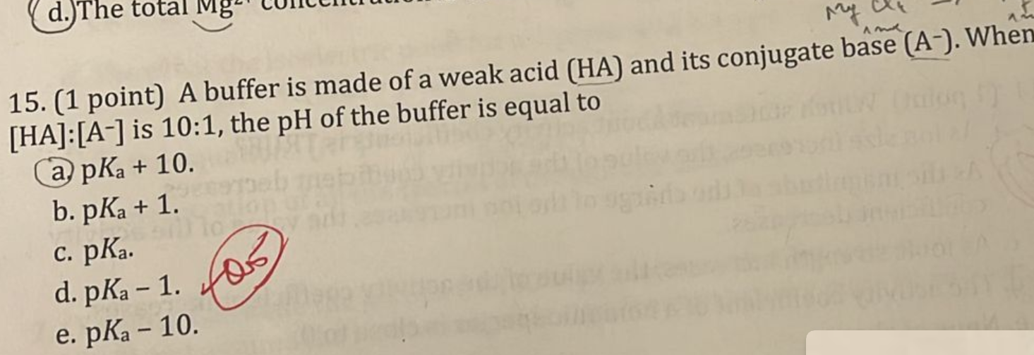 Solved A buffer is ﻿made of ﻿a weak acid (HA) ﻿and its | Chegg.com
