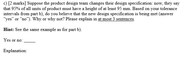Solved 1. [13 marks] Suppose you are a member of a team of | Chegg.com