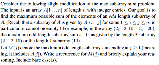 Solved Consider the following slight modification of the max | Chegg.com