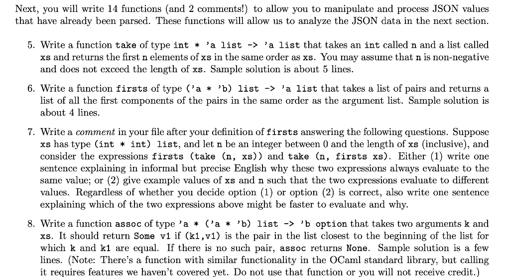 Solved (* main variant type definition we will use | Chegg.com