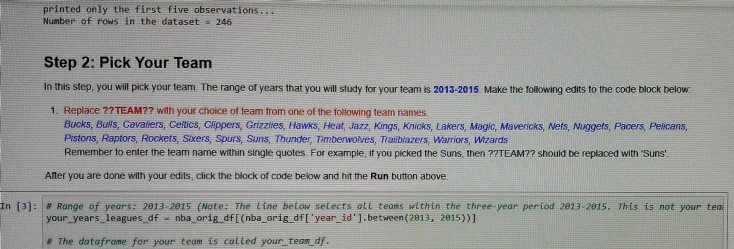 jupyter Project Two Jupyter Script ca File View Cell | Chegg.com