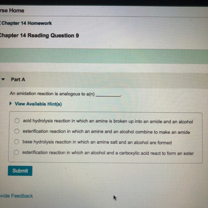 Solved rse Home Chapter 14 Homework hapter 14 Reading | Chegg.com