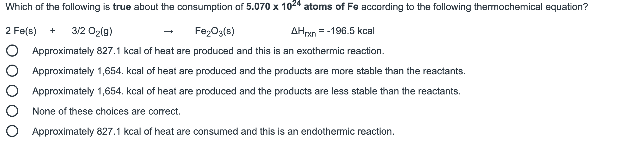 Solved Calculate Ahrxn For The Following Reaction Co G