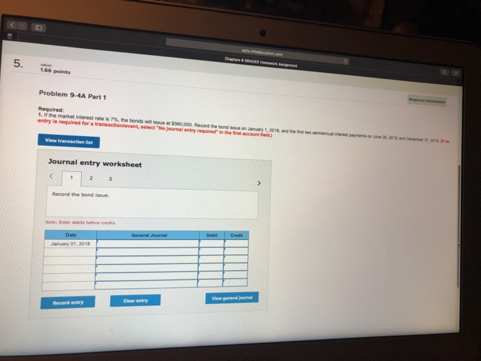Solved 5. 1.66 points Problem 9-4A Part 1 1. Irre market | Chegg.com Solved 5. 1.66 points Problem 9-4A Part 1 1. Irre market | Chegg.com