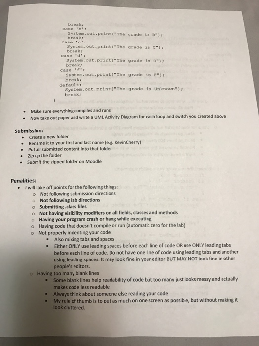 Solved CSCI 2822 Lab 5 Purpose: Use the Eclipse IDE. Gain | Chegg.com