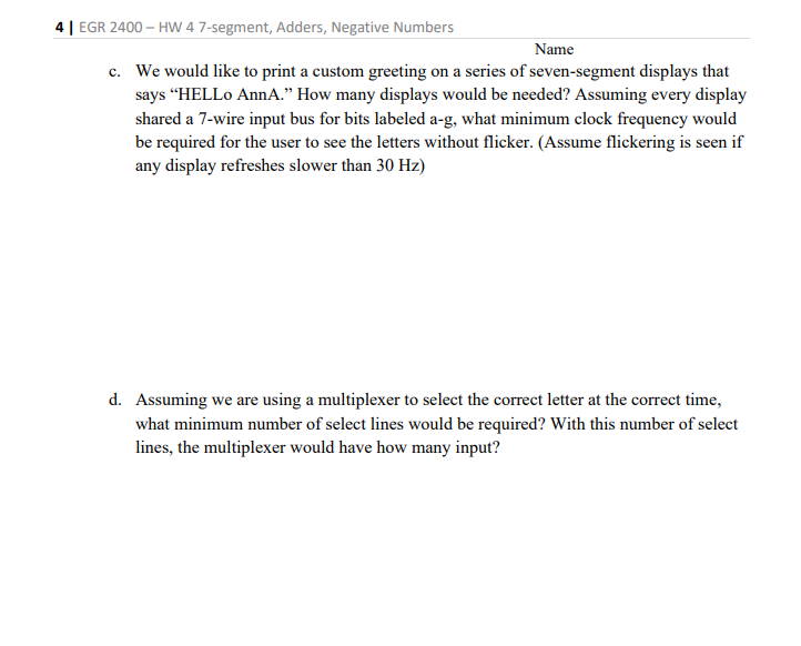 Solved 4. Based on a 3-bit input we would like to output the | Chegg.com