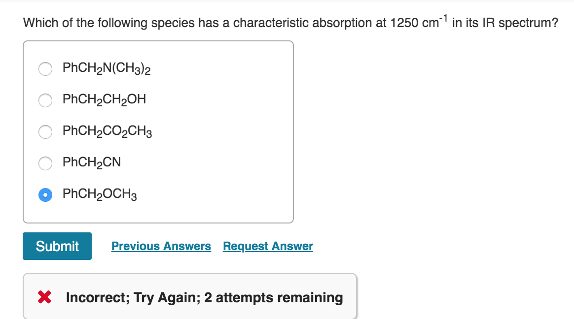 Solved Which of the following species has a characteristic | Chegg.com