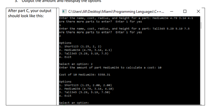 A manufacturer needs a program to determine the total | Chegg.com