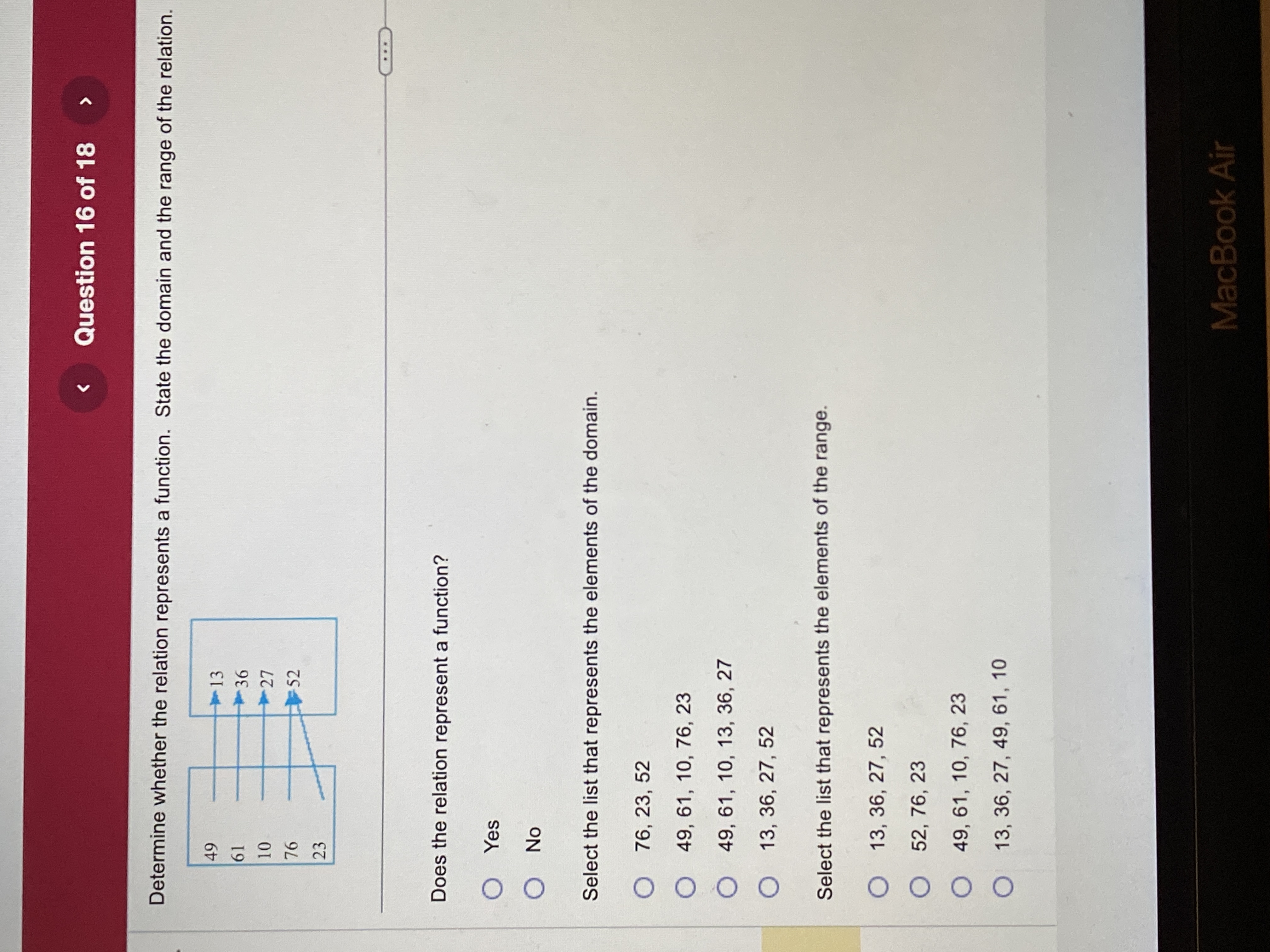 Solved Determine whether the relation represents a function. | Chegg.com