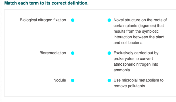 Solved Match each term to its correct definition.Biological | Chegg.com