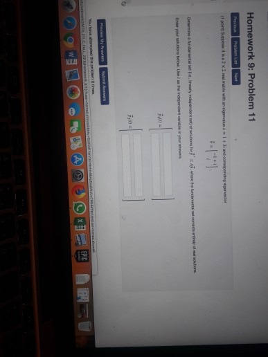 Homework 9: Problem 11 | Chegg.com Homework 9: Problem 11 | Chegg.com